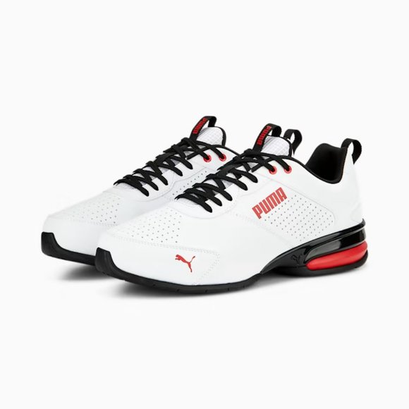 Puma | Shoes | Puma Mens Tazon Advance Sl Bold White Black Sneakers 2 ...